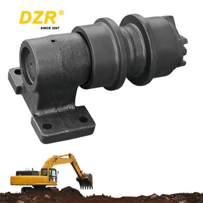 China LS2800 Heat Treatment  Excavator Track Top Carrier Roller For Vehicle Undercarriage Parts CNC for sale