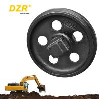 China HD250 Excavator Front Idler For Vehicle Undercarriage Parts Cast 40Mn for sale