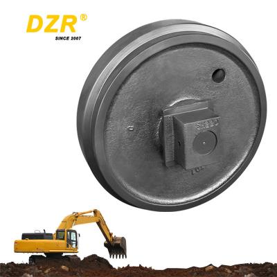 China SH220/260/280 HRC53-57 Excavator Front Idler For Undercarriage Elements NO-KRA0856/KRA1198 for sale