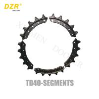 China Segment Group Dozers For Dresser TD40 Excavator Sprocket Segment Undercarriage Spare Parts591-07-3501 for sale