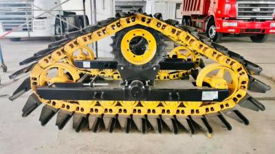 China Tractor New Triangle Crawler Assembly Triangular Track For Combine Harvester for sale