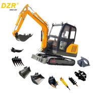 China High Efficiency Color Customized Excavator Attachment Suitable 2ton Excavator for sale for sale