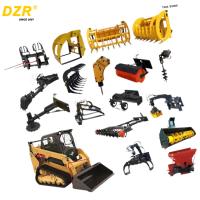 China High Performance Durable Skid Steer Attachment Include Blade Forklift Angle Broom With ISO Certifiion for sale