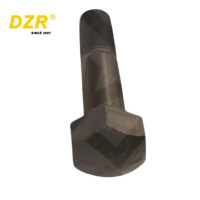 China Durable Wear Resistant Grade 12.9 40cr No.112-820-1210 Excavator Undercarriage Parts Excavator Track Hex Bolt for sale