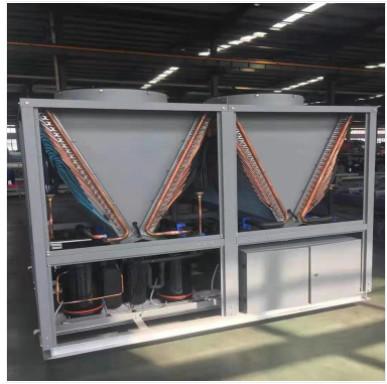 China Twin Rotary Compressor Commercial Air Source Heat Pump R32 for sale