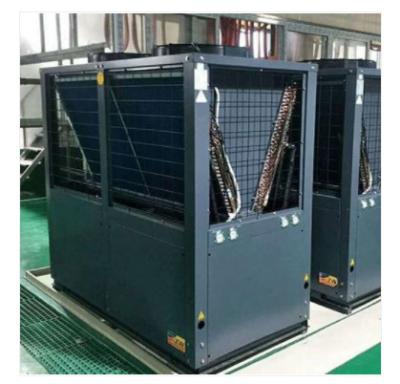 China Side Wind Split 60dbA High COP Heat Pump Flexible DN25 for sale