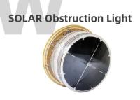 China AFS302 Low Intensity Red LED Tower Obstruction Light - Solar Powered, 32.5cd Intensity, 200+ Hours Operation for sale