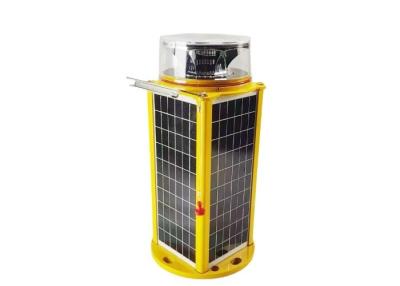 China AFS2500S Solar Aviation Obstruction Light - 2500cd Medium Intensity with IP68 Rating and -45℃ to +70℃ Operating Range for sale
