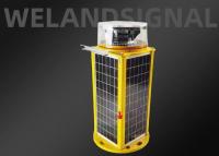 China AFS2500S Solar Aviation Obstruction Light - 2500cd Medium Intensity with IP68 Rating and -45℃ to +70℃ Operating Range for sale