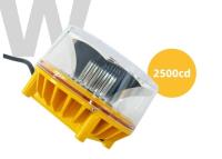 China OM2K-B Medium Intensity Aviation Obstruction Light - 2500cd Peak Intensity, IP68 Rated for Towers and Buildings for sale