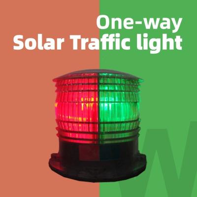 China RG302 Solar Mining Warning Light IP68 Waterproof with 5000mAh Battery and 200 Hours Operation for sale
