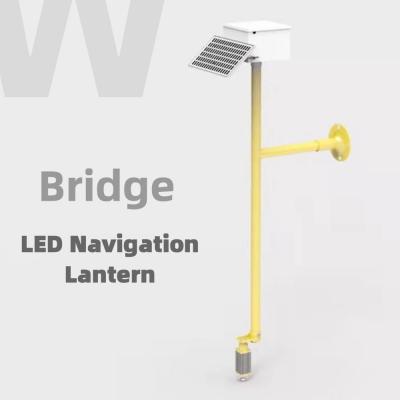 China IP68 LED Navigation Lights for Bridges - 3-4nm Visibility, -45℃ to 70℃ Temperature Range, Solar Powered for sale