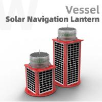 China 6nm Solar LED Vessel Navigation Lights with 250 Hours Runtime and IP68 Waterproof Rating for Marine Safety for sale
