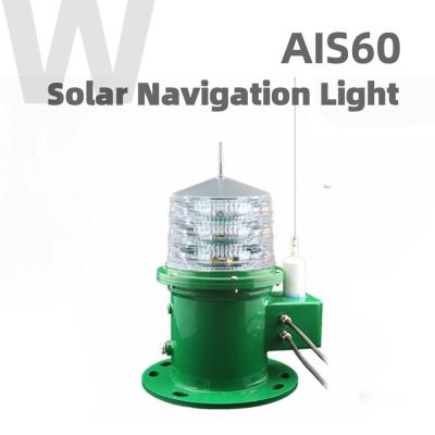 China AIS60 Solar Navigation AIS Light IP67 Waterproof IALA Compliant with GPS/Beidou Positioning for sale