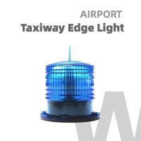 China Blue LED Solar Airport Obstruction Light - 1.5W Solar Panel, 5000mAh Battery, IP68 Rated for Taxiway Edge Marking for sale