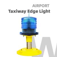 China Blue LED Solar Airport Obstruction Light - 1.5W Solar Panel, 5000mAh Battery, IP68 Rated for Taxiway Edge Marking for sale