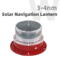 China NFS1803 3-4nm Solar Marine Navigation LED Light with 2W Panel and 250 Hour Operation for sale