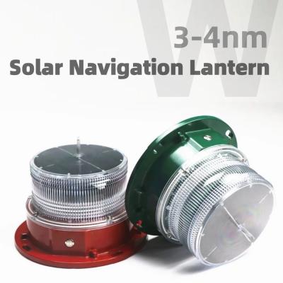 China NFS1803 3-4nm Solar Marine Navigation LED Light with 2W Panel and 250 Hour Operation for sale