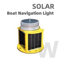 China Solar Powered IP68 LED Boat Navigation Lights - 6NM Range, 250 Hours Runtime, UL 1104 & COLREG-72 Certified for sale