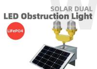 China Medium Intensity Double Obstruction Light with GPS Sync, IP67 Rating, -45℃ to 70℃ Temperature Range for sale
