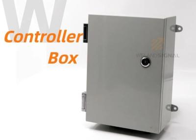 China IP65 LED Aviation Obstruction Light Controller NEMA 4x Polycarbonate Enclosure 1400x300x150mm with 4-Circuit Monitoring for sale