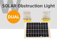 China OL32D Low Intensity Double Obstruction Light - 10cd/32cd LED Aviation Warning for 45m Structures for sale