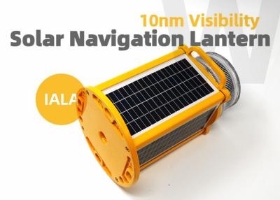 China 10nm Solar Powered Cardinal Buoys Light with 2500cd Intensity, IP68 Rating and 250 Hour Runtime for Marine Navigation for sale