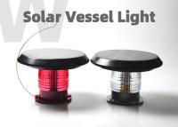 China 7nm Solar Powered LED Ship Navigation Lights with 7.2W Panel, 250-Hour Operation, IP68 Rating for sale