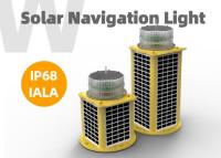 China 6nm Solar Marine Channel Marker Light with 1500cd Intensity and 250 Hours Operation - IP68 Rated for sale