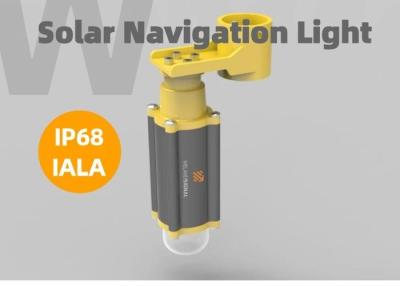 China BN1240 Bridge Safe Water Mark Lights 3-4nm LED Navigation with Solar Power IP68 Polycarbonate Lens for sale