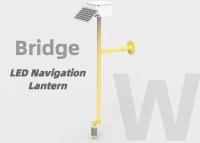 China BN1240 Bridge Safe Water Mark Lights 3-4nm LED Navigation with Solar Power IP68 Polycarbonate Lens for sale