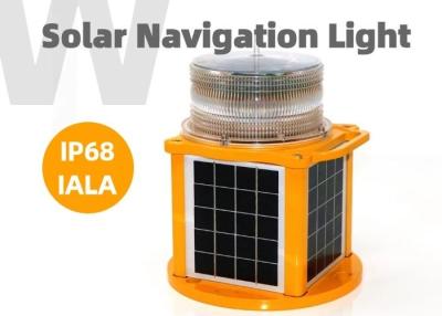 China 6nm Solar Mid Channel Buoy Light IP68 Waterproof with 256 IALA Patterns and 12.8V 4AH Battery for sale