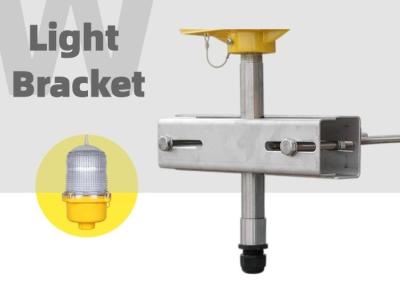 China 304 316 Stainless Steel Mounting Brackets for OL10 OL32 Low Intensity Obstruction Lights - Aviation Safety Hardware for sale