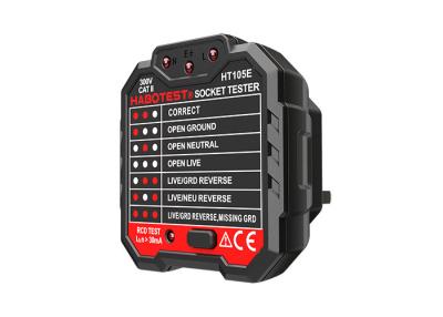 China Electrical UK Plug Socket Tester 48V - 250V Circuit Breaker Finders Voltage Detector for sale