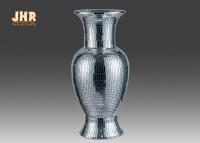 China Home Decor Mosaic Glass Table Vase Fiberglass Flower Pots Wedding Centerpiece Table Vases for sale
