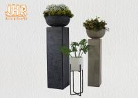 China Fiberclay Garden Pots Clay Flower Pots With Pedestal Outdoor Planters Large Planters Garden Planters for sale