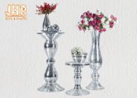 China Lightweight Glass Fiberglass Furniture Pedestal Plant Stand Round Corner Table for sale