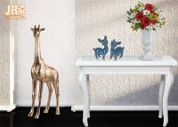 China Lightweight Glossy White Fiberglass Planters Floor Vases Wedding Decor Items for sale