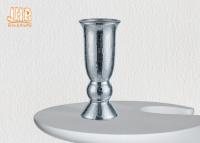 China Mosaic Glass Table Vase Homewares Decorative Items Silver Floor Vase For Living Room for sale
