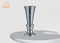 China Trumpet Centerpiece Table Vases Homewares Decorative Items Mosaic Glass Vases Fiberglass Vases for sale