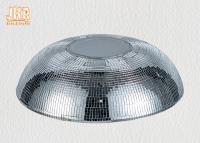 China Silver Mirror Mosaic Fiberglass Flower Pots Modern Style Indoor Decoration for sale