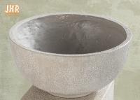 China Fiberclay Garden Pots Clay Flower Pots With Pedestal Outdoor Planters Large Planters Garden Planters for sale