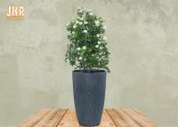 China Fiberclay Plant Pots Clay Flower Pots Tall Planters Clay Pot Planter Set Outdoor Planters Garden Pots for sale