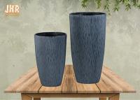 China Fiberclay Plant Pots Clay Flower Pots Tall Planters Clay Pot Planter Set Outdoor Planters Garden Pots for sale