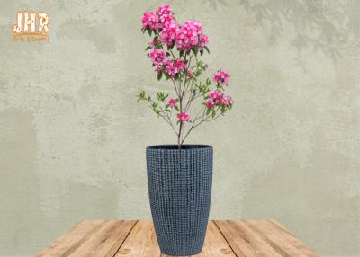 China Grey Planters Fiberclay Plant Pots Clay Flower Pots Large Planters Outdoor Pot Planter Set MGO Pots for sale