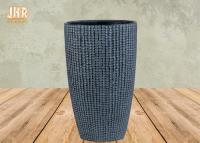 China Grey Planters Fiberclay Plant Pots Clay Flower Pots Large Planters Outdoor Pot Planter Set MGO Pots for sale
