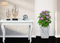 China Marble Flower Pots Fiber Clay Plant Pots Decorative Clay Pots Resin Pot Planters Indoor Planters for sale