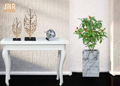 China Fiberclay Plant Pots Marble Pot Planters Large Clay Pots Square Planters Patio Planters Indoor Pots for sale
