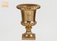 China Classic Fiberglass Urn Planters Homewares Decorative Items Wedding Centerpiece Table Vases for sale