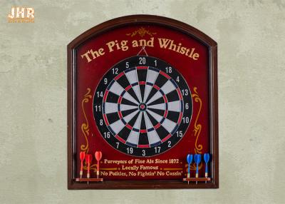 China Antique Wall Dart Board Wooden Wall Plaques Pub Signs Decorative MDF Wall Plaque Signs for sale
